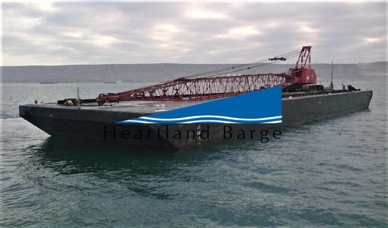 ABS 7800 DWT Flat Deck Barge for Oceans - Heartland Barge