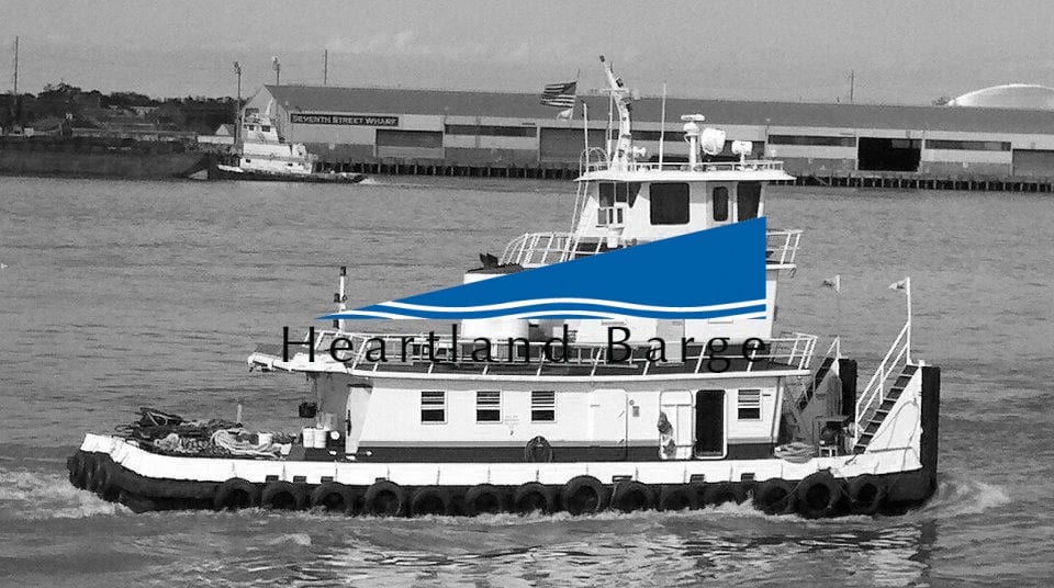 Single Screw Truckable Push Boat - Heartland Barge