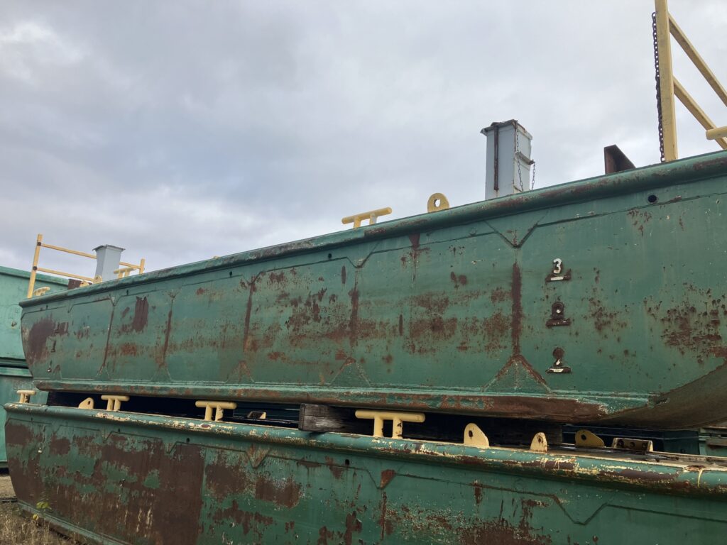 (3) 40' x 8' x 5' Sectional Barges - Heartland Barge